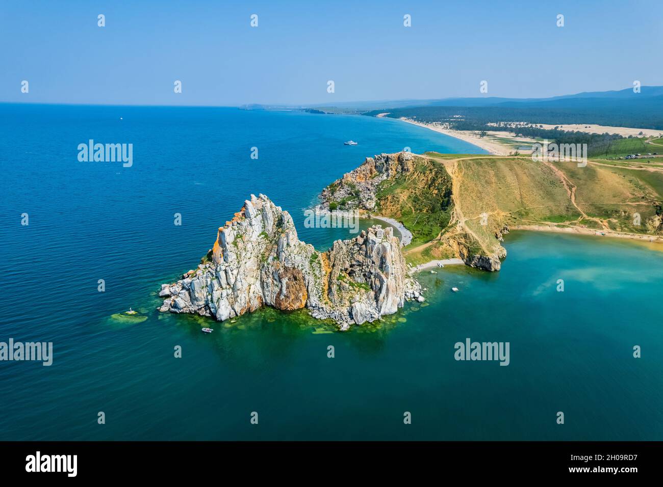 Lake Baikal is in a rift valley, created by the Baikal Rift Zone, where ...