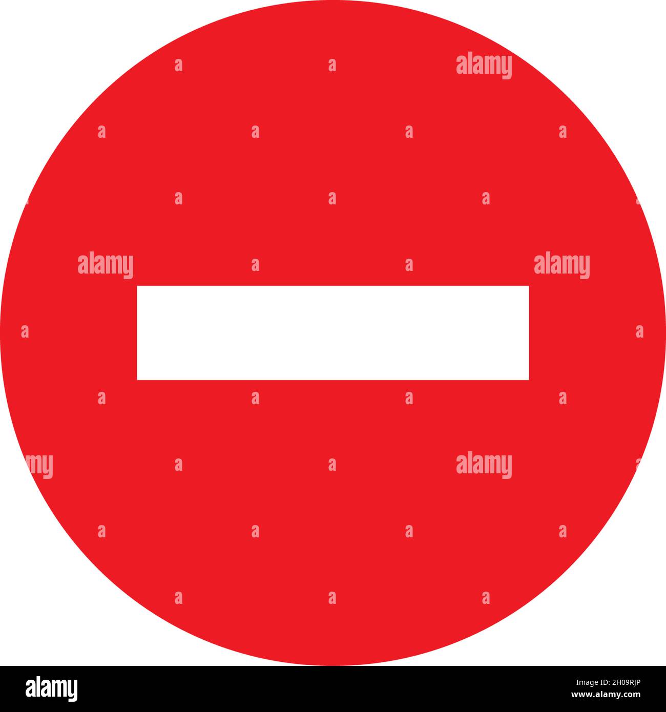 blocking Stop Icon vector template Stock Vector Image & Art - Alamy