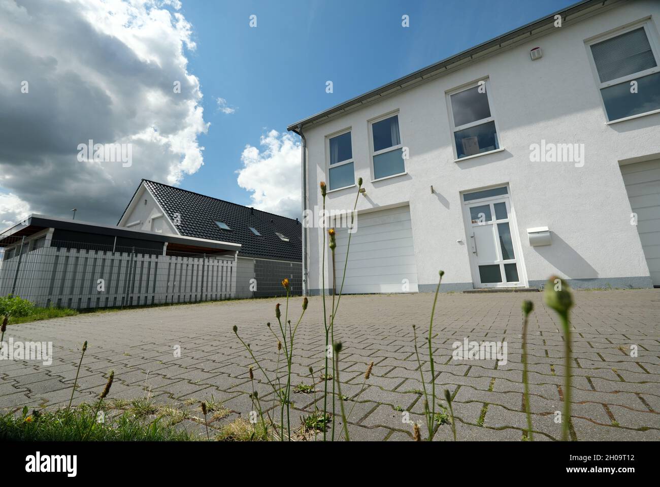 "03.08.2021, Germany, Lower Saxony, Stuhr - Headquarters of the Bremen ...