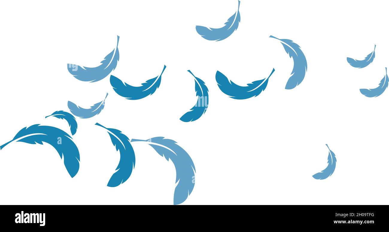 Feather background wallpaper ilustration vector Stock Vector Image ...