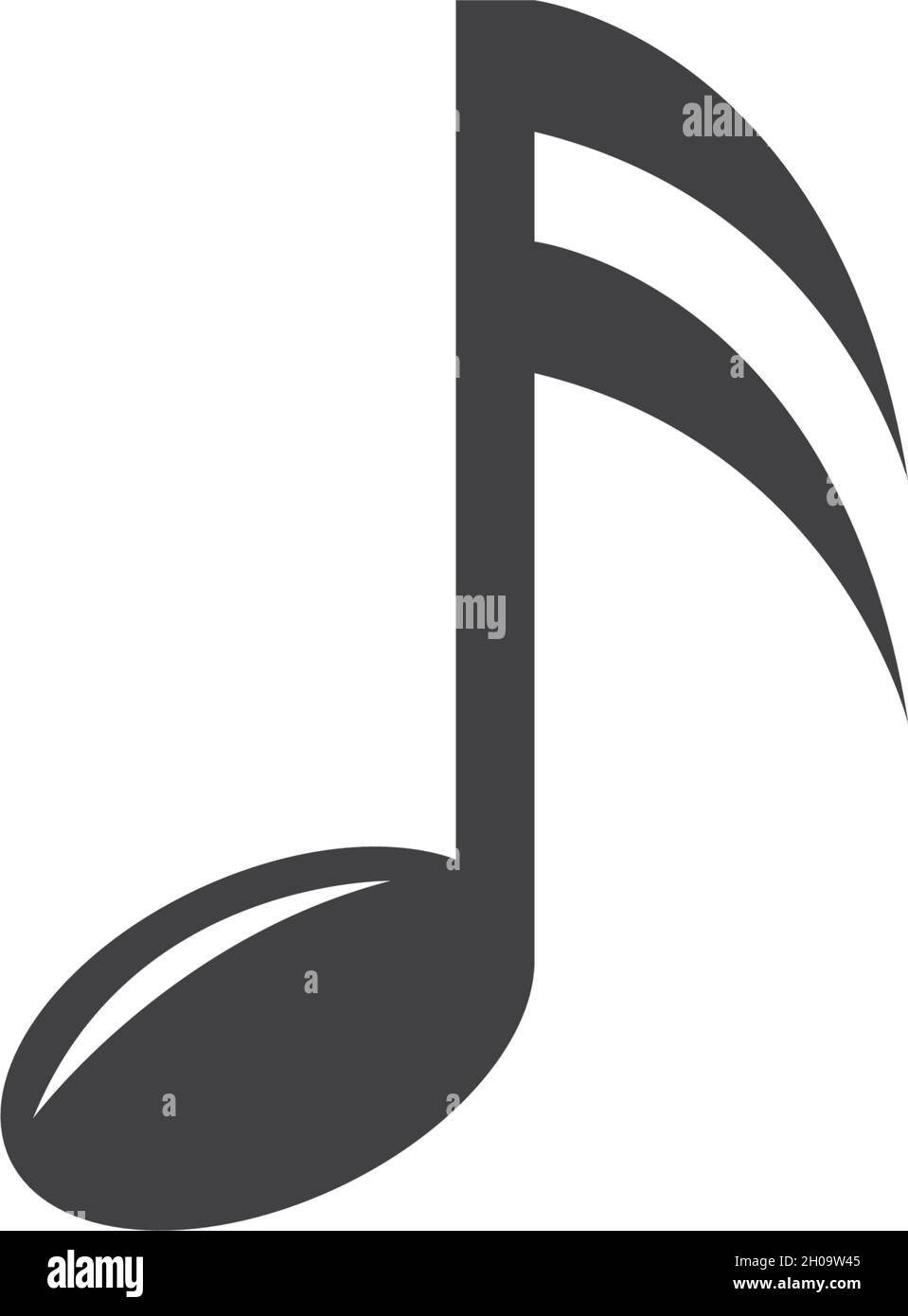 Music note icon vector design Stock Vector Image & Art - Alamy