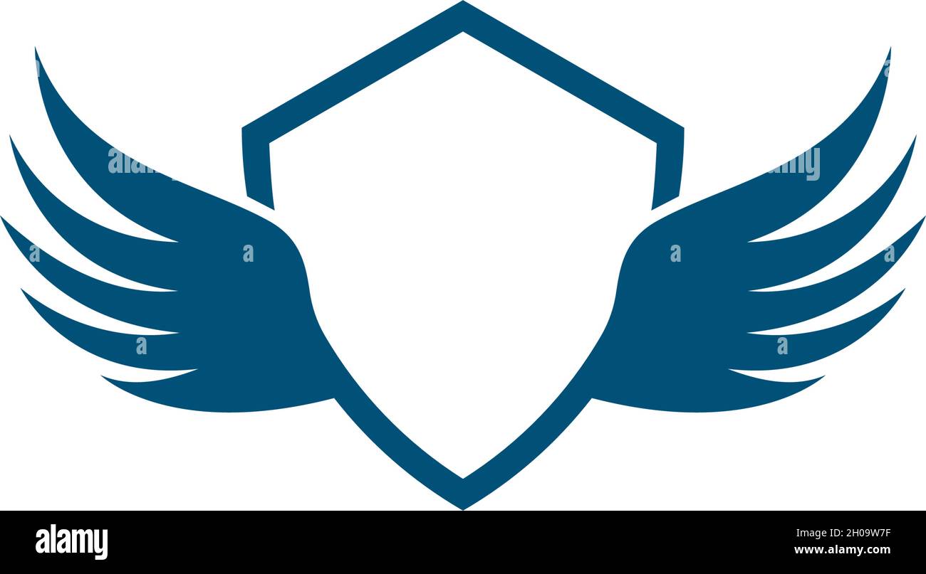 Shield symbol logo template vector illustration Stock Vector Image ...