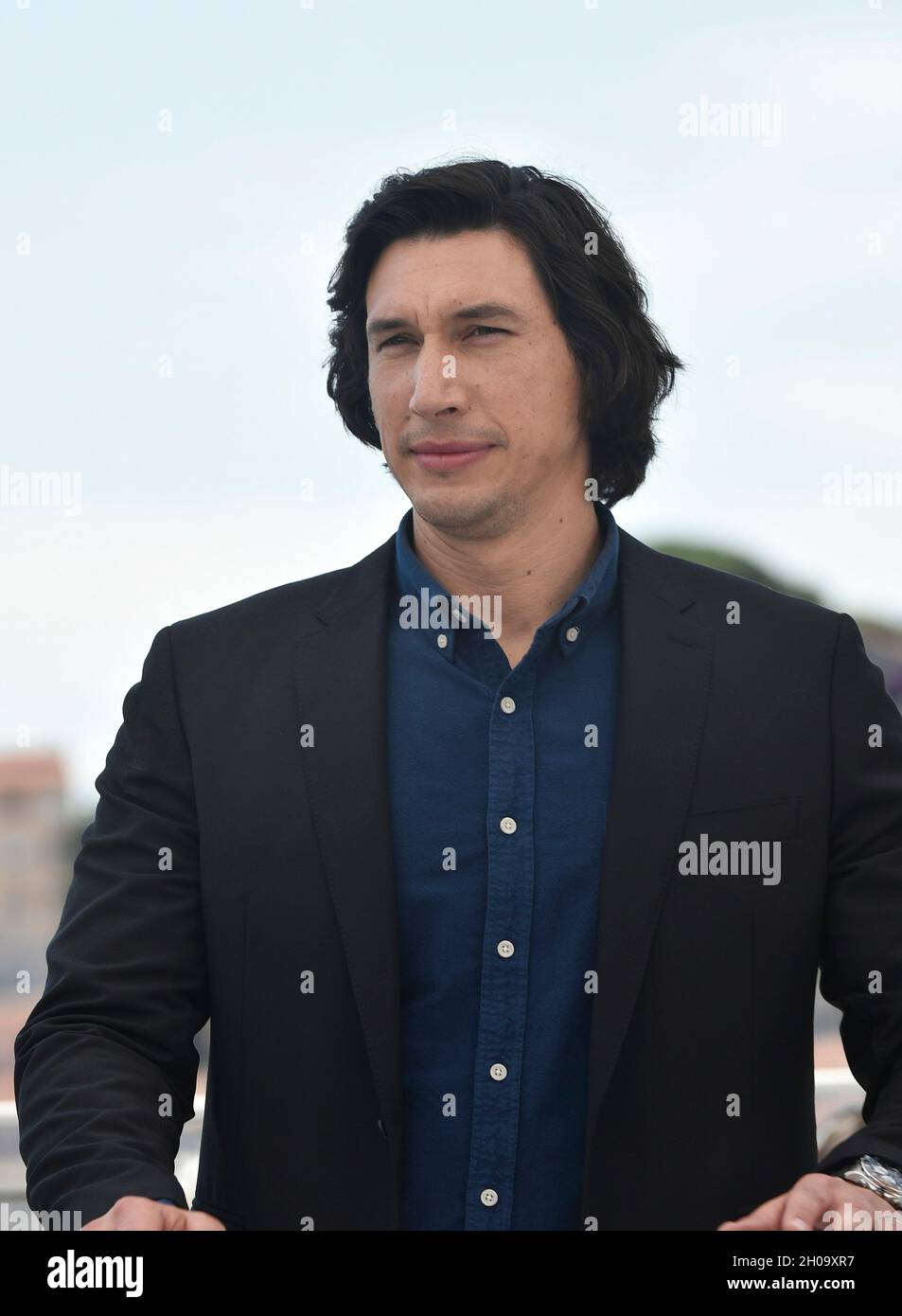 74th edition of the Cannes Film Festival: actor Adam Driver posing ...