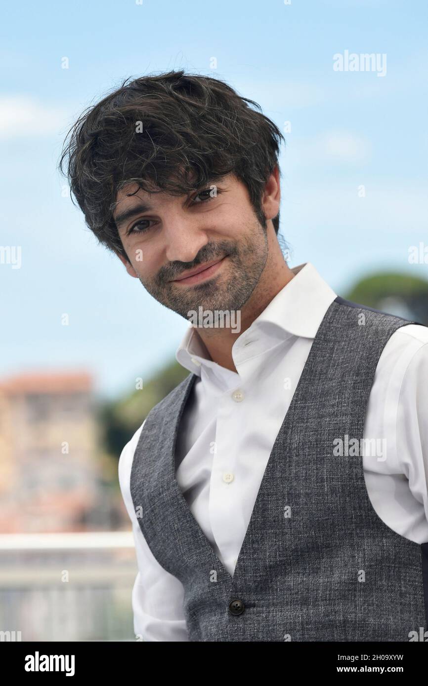 74th edition of the Cannes Film Festival: actor David Murgia posing ...