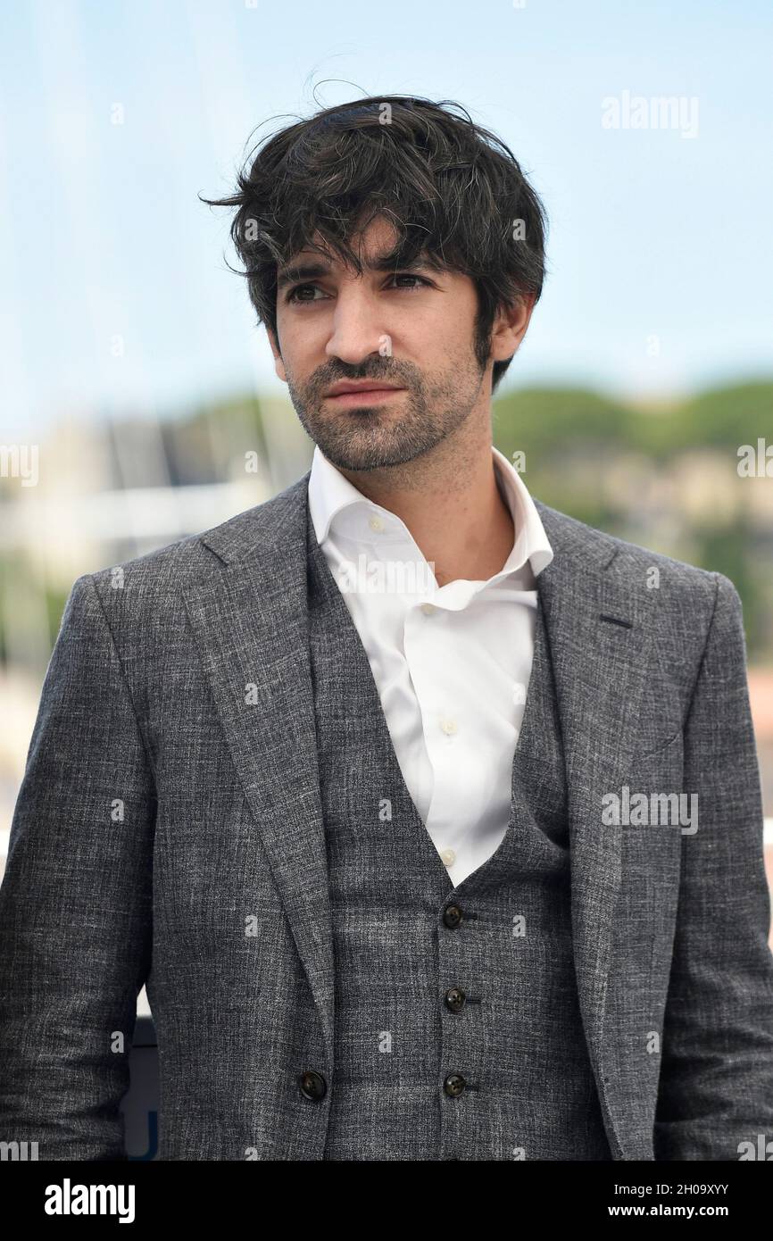 74th edition of the Cannes Film Festival: actor David Murgia posing ...