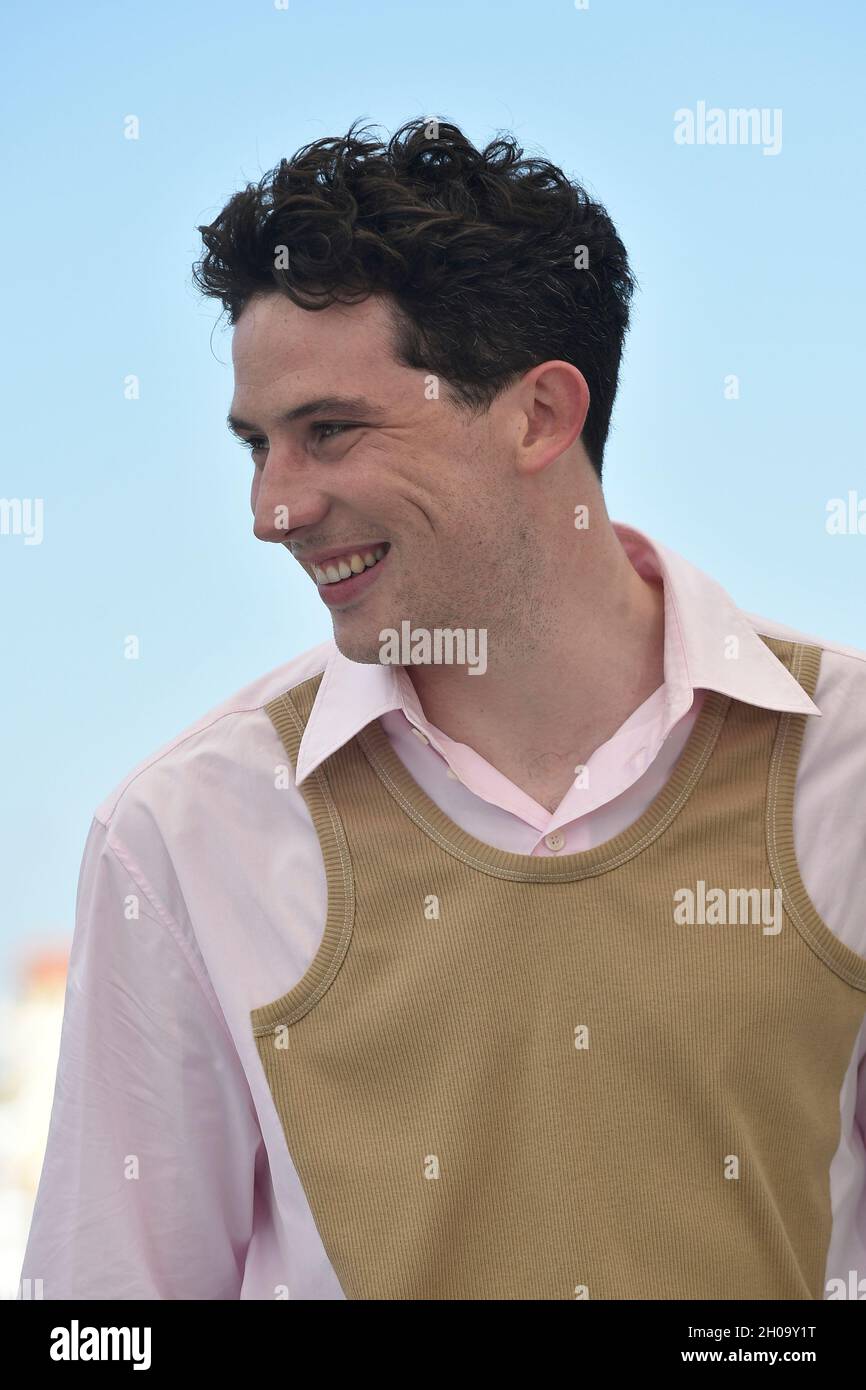 74th edition of the Cannes Film Festival: actor Josh O'Connor posing ...