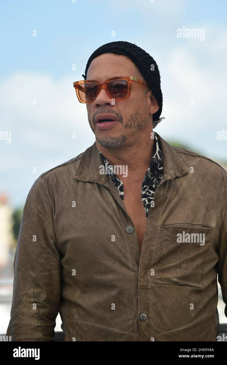 74th edition of the Cannes Film Festival: actor JoeyStarr posing during ...
