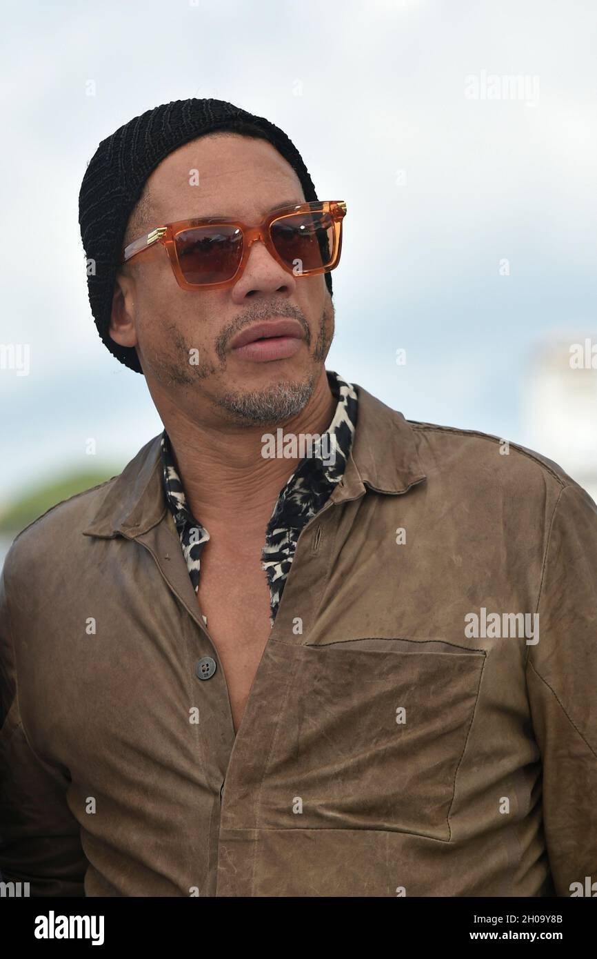 74th edition of the Cannes Film Festival: actor JoeyStarr posing during ...