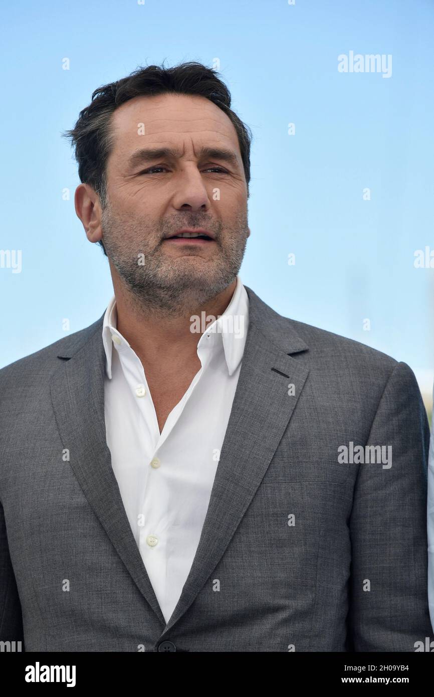 74th edition of the Cannes Film Festival: actor Gilles Lellouche posing ...