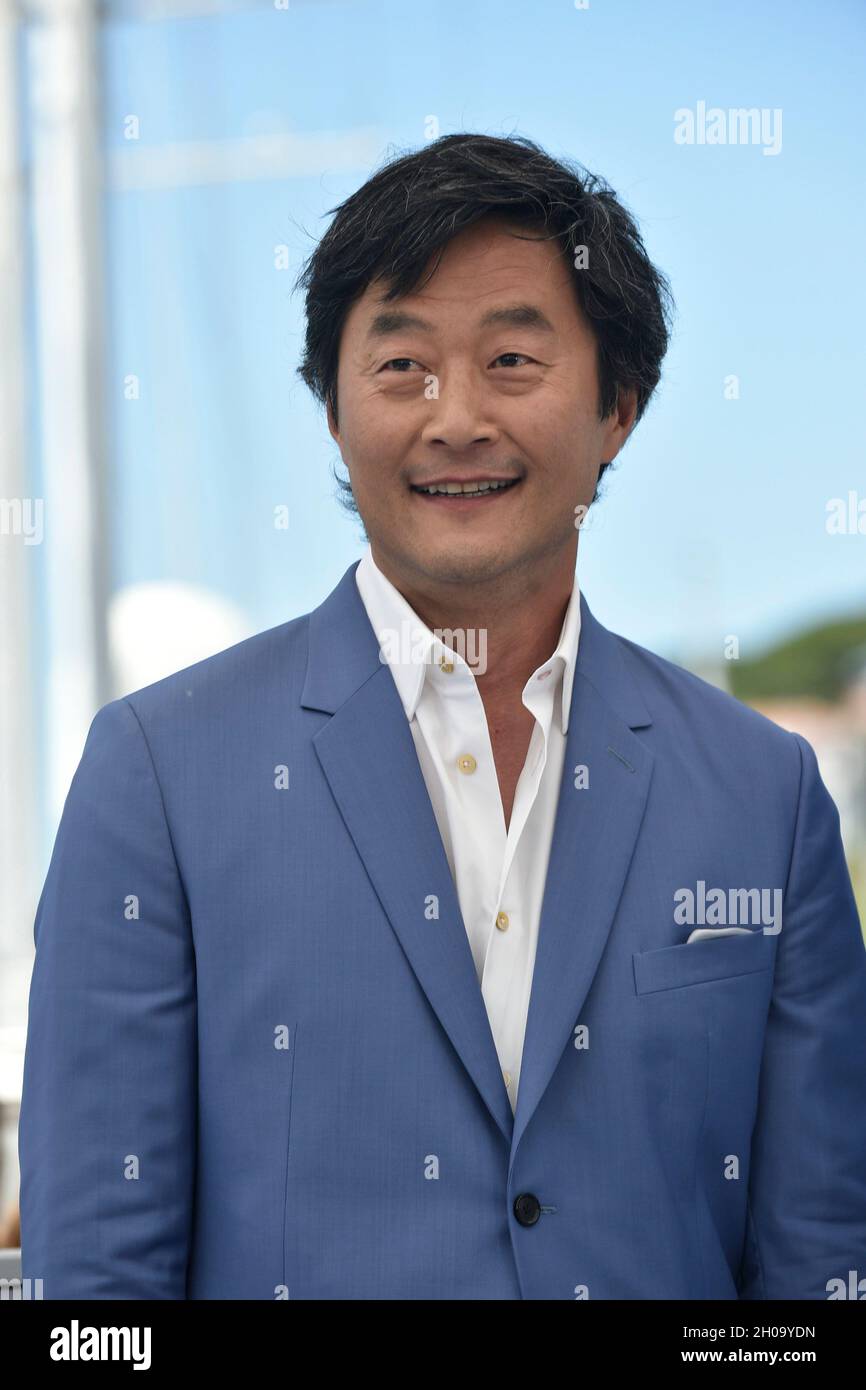74th edition of the Cannes Film Festival: actor Stephen Park posing ...