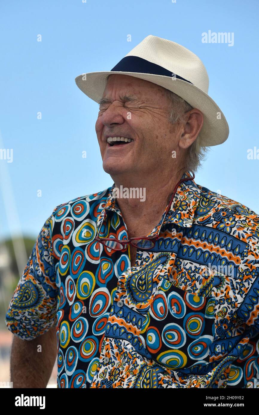 74th edition of the Cannes Film Festival: actor Bill Murray posing ...