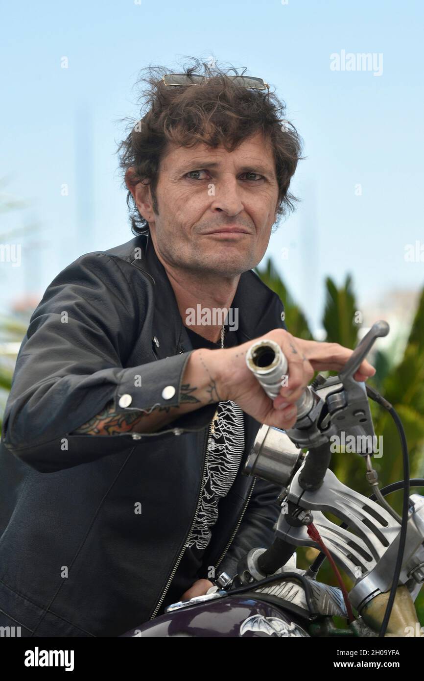 74th edition of the Cannes Film Festival: actor Francois Creton posing ...