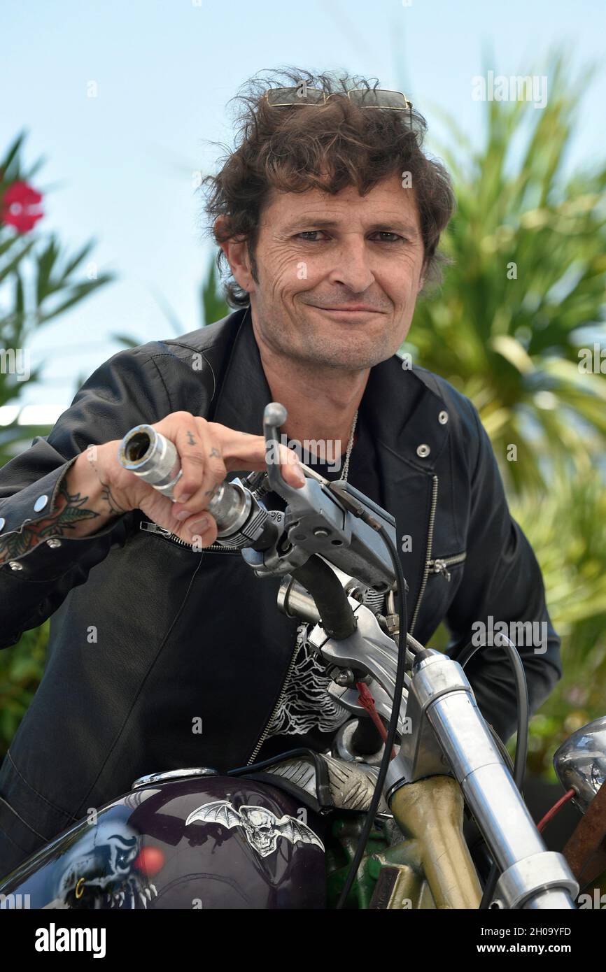 74th edition of the Cannes Film Festival: actor Francois Creton posing ...