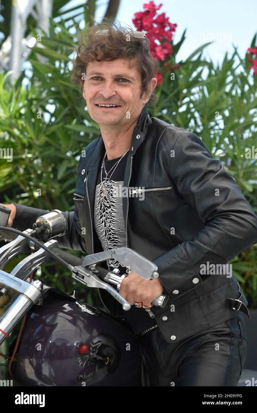 74th edition of the Cannes Film Festival: actor Francois Creton posing ...
