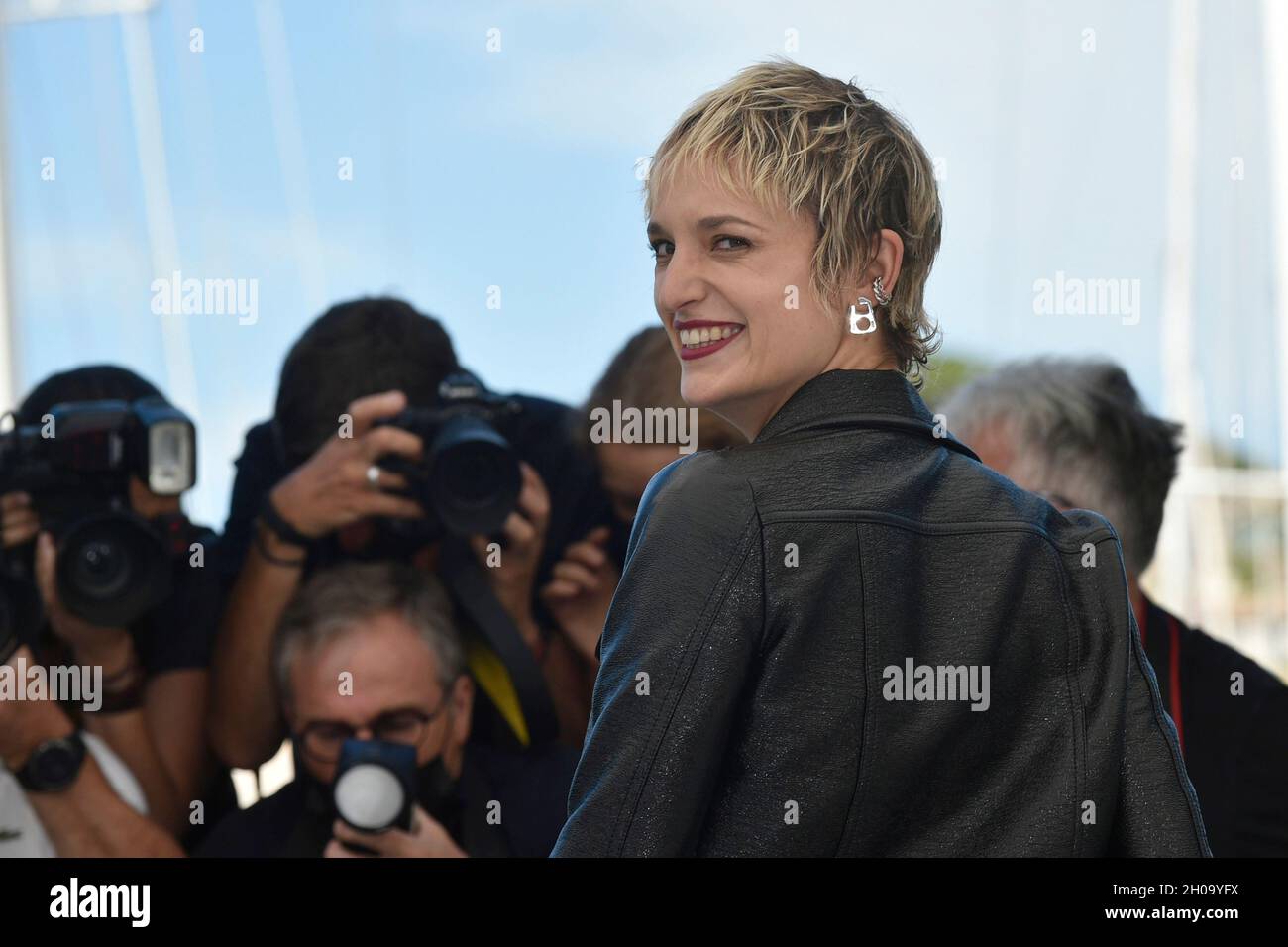 74th edition of the Cannes Film Festival: actress Agathe Rousselle ...