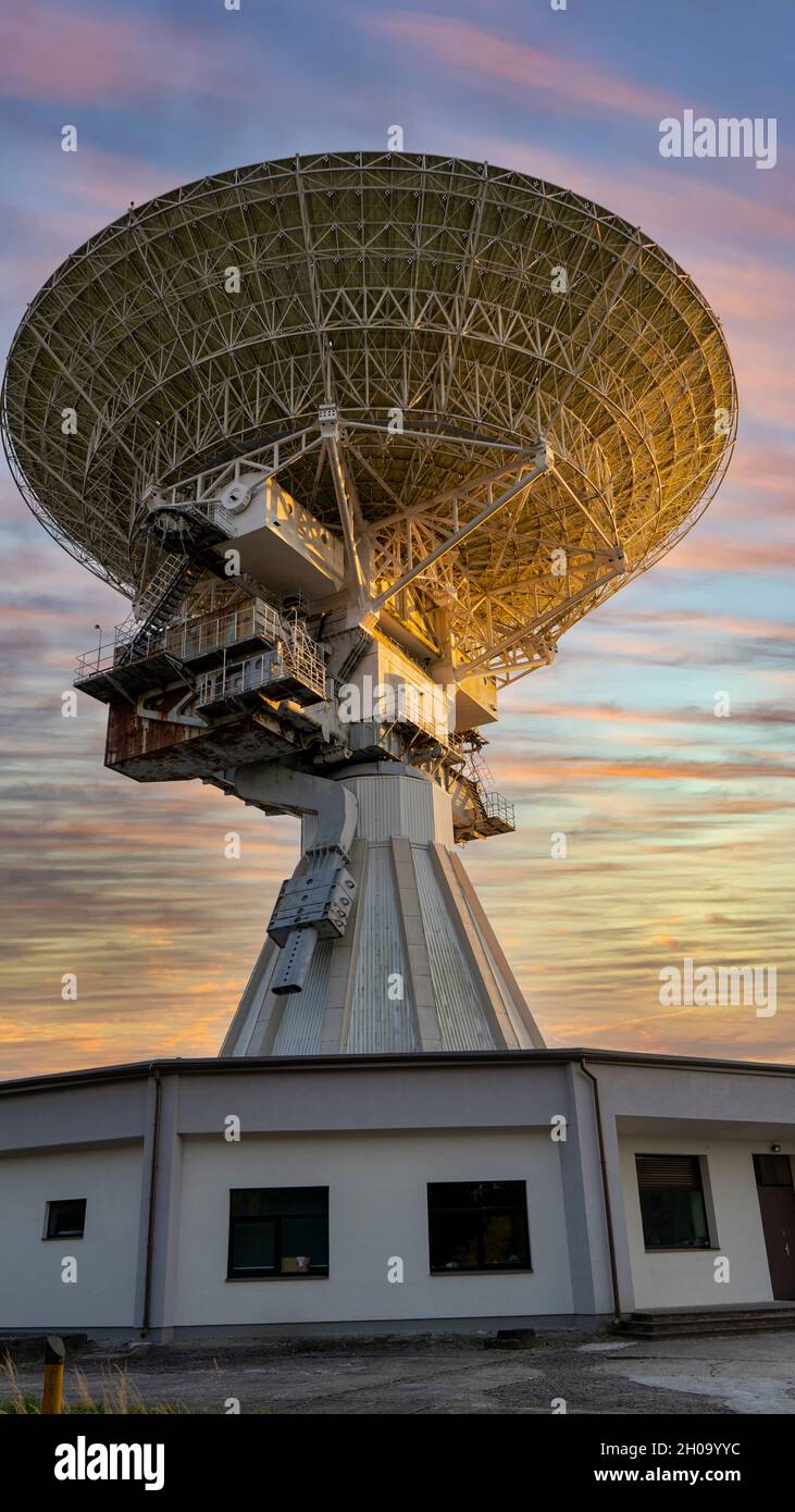 Super Secret Soviet Radio Telescope Near Abandoned Military Town Irbene ...