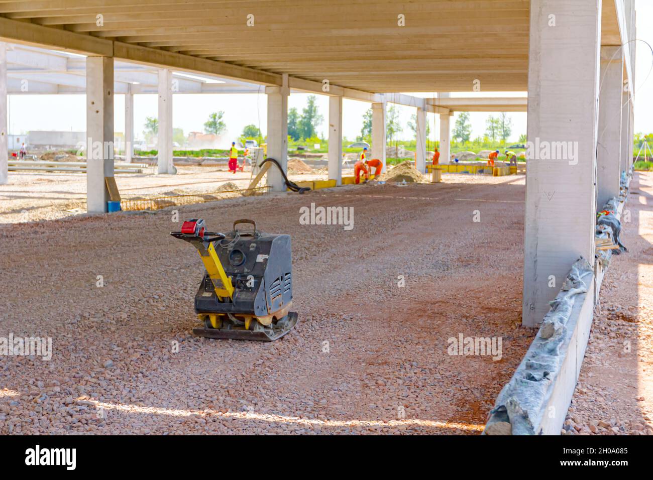 Used plate compactor, vibratory hammer, jumping jack machine, power ...