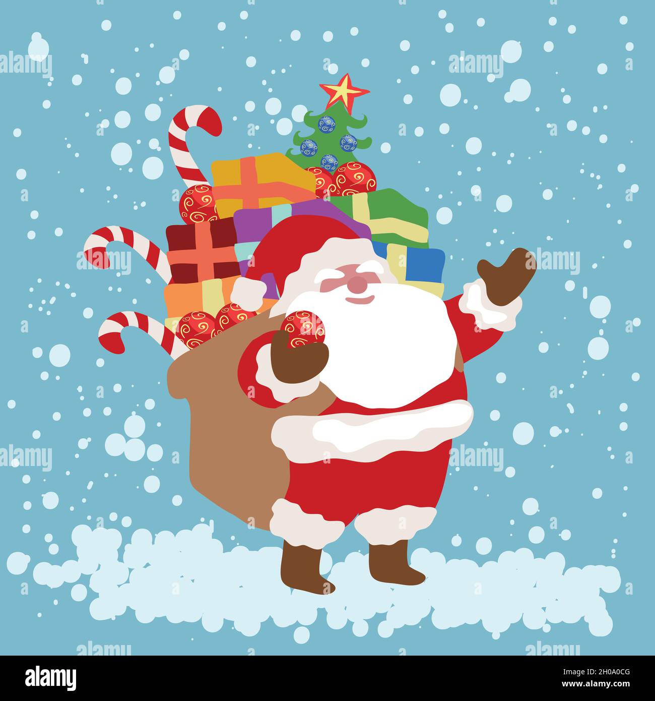 Santa suit Stock Vector Images - Alamy