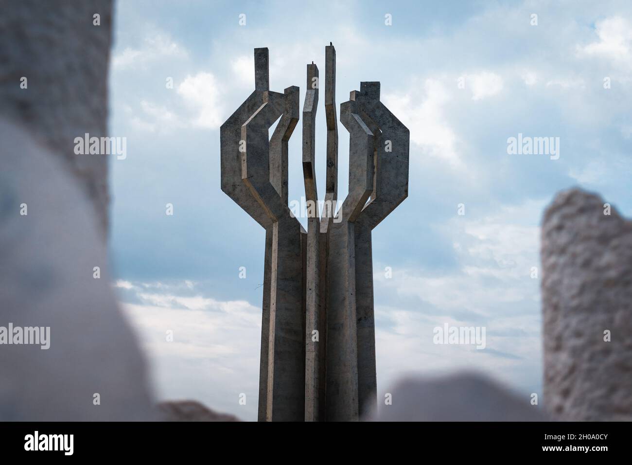 Barutana monument, a monument dedicated to fallen freedom fighters ...