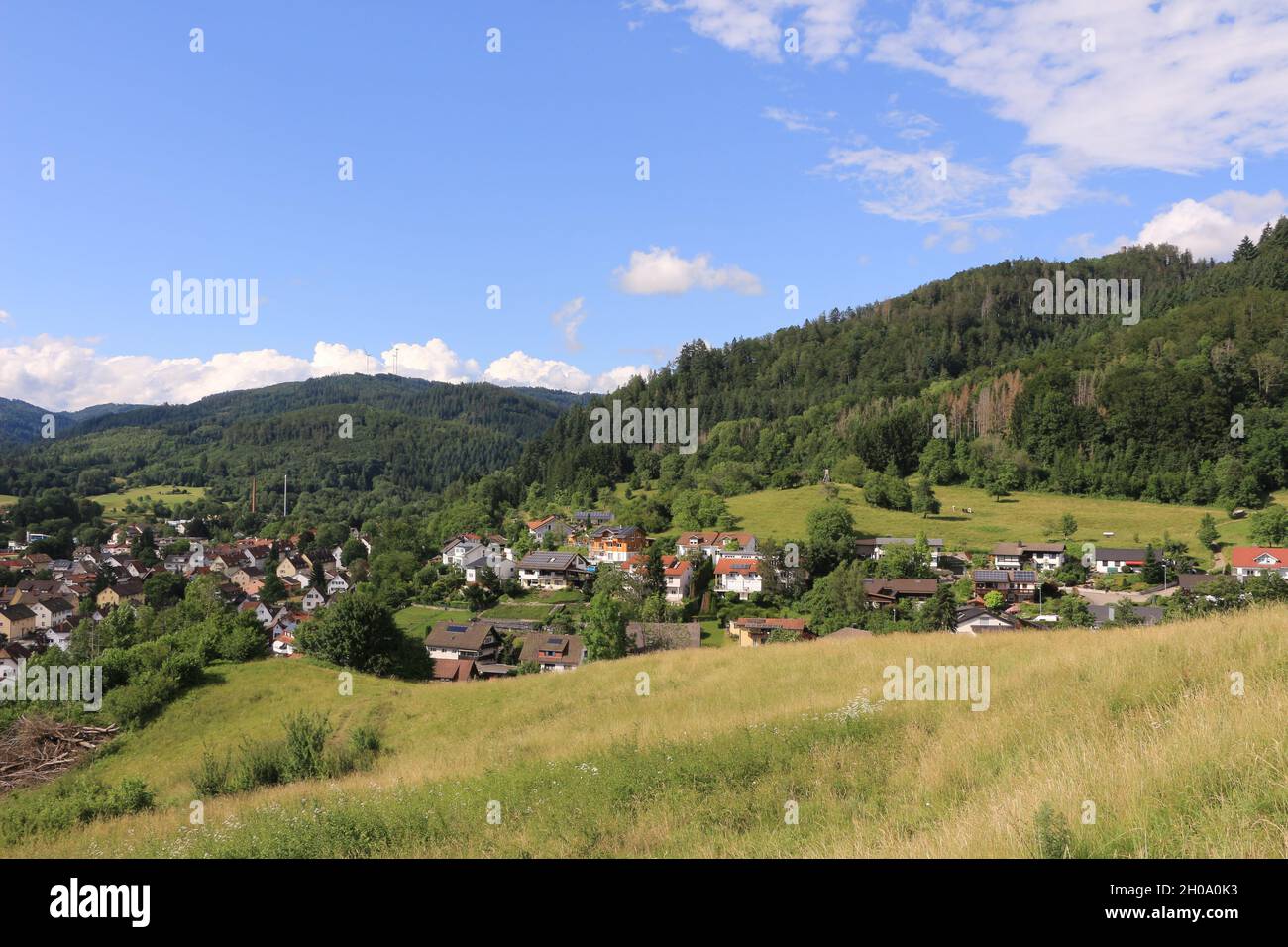 Impressionen aus der Stadt Wehr im Schwarzwald Stock Photo - Alamy