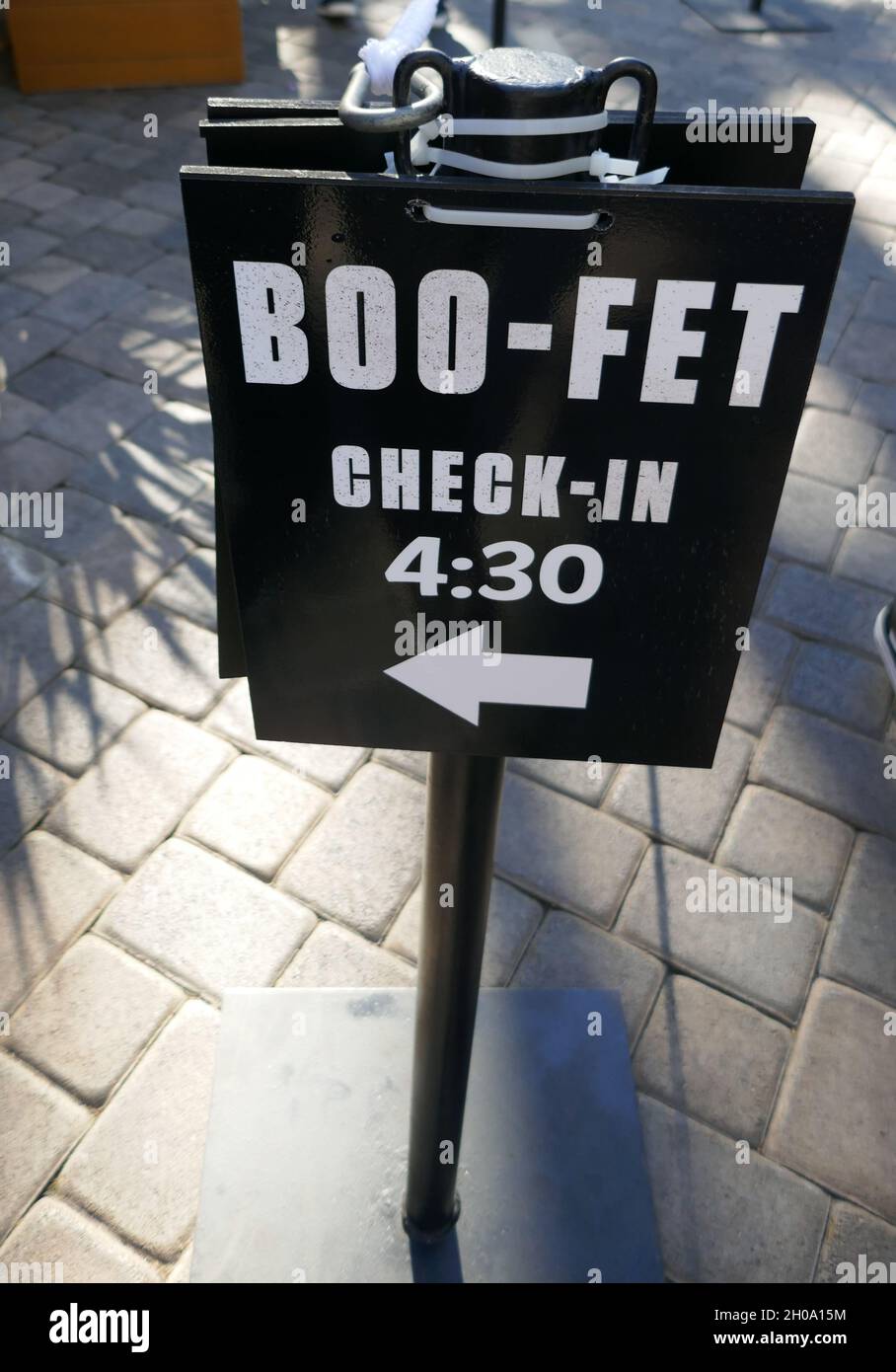 Buena Park, California, USA 10th October 2021 Boo-Fet at Knott's Scary ...