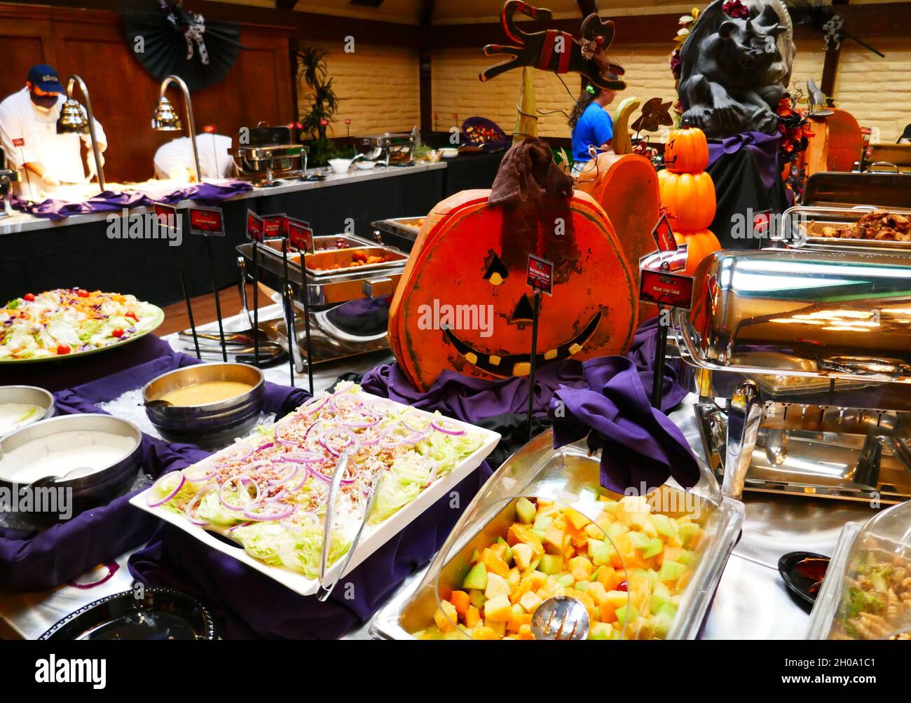 Buena Park, California, USA 10th October 2021 Boo-Fet at Knott's Scary ...