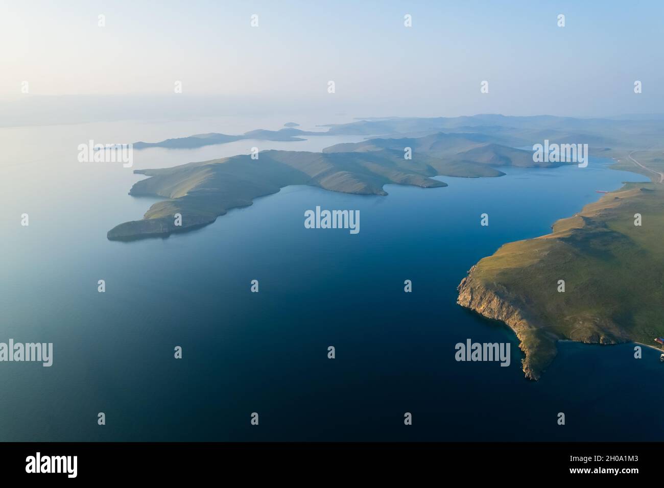 Lake Baikal is in a rift valley, created by the Baikal Rift Zone, where ...