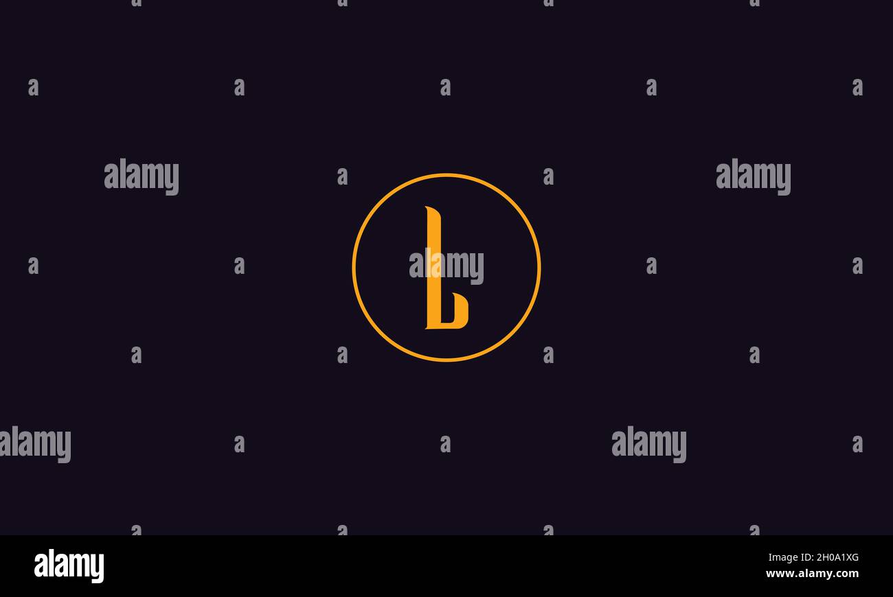 LETTER L LOGO DESIGN WITH NEGATIVE SPACE EFFECT FOR ILLUSTRATION USE ...