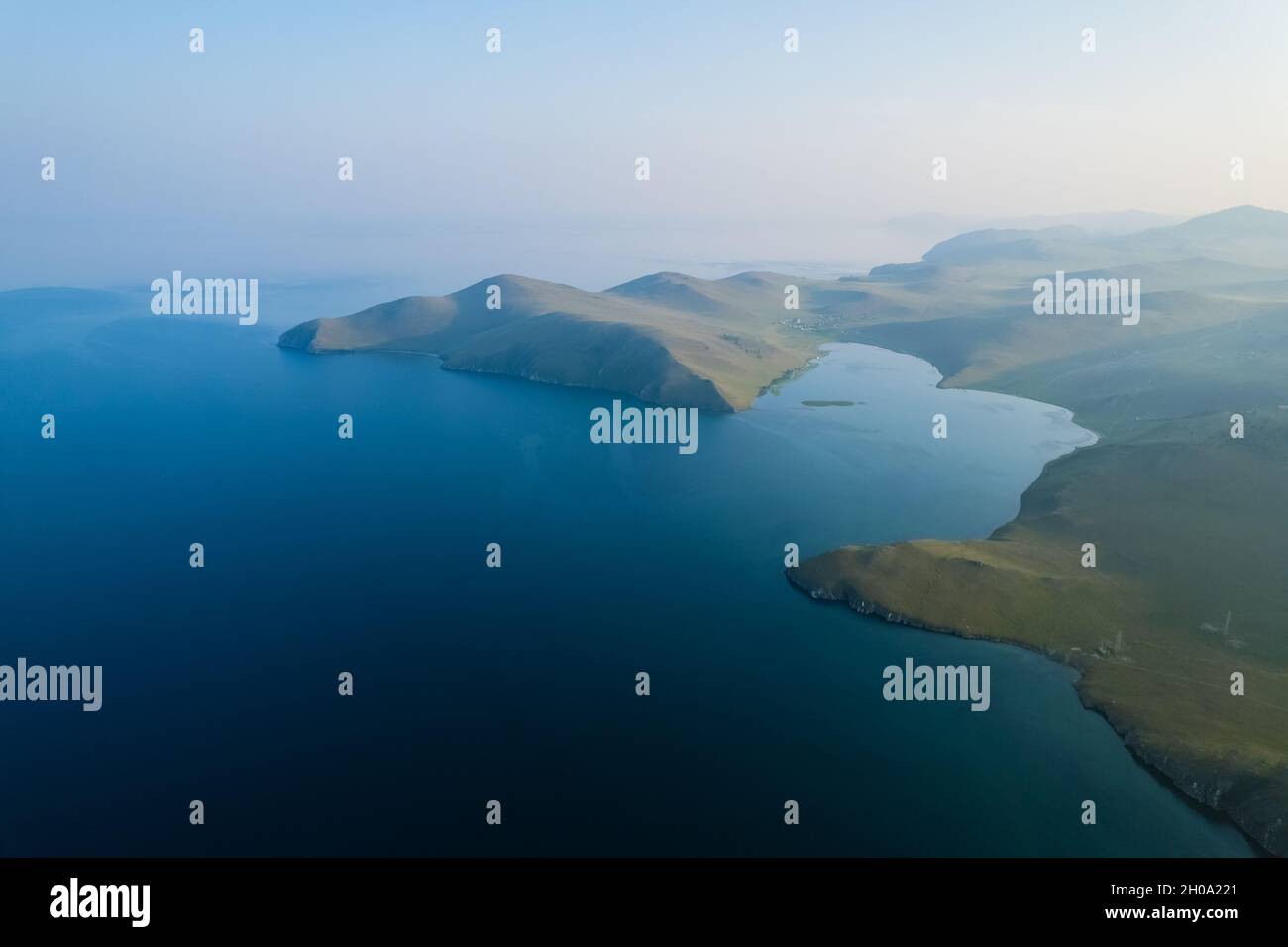 Lake Baikal is in a rift valley, created by the Baikal Rift Zone, where ...