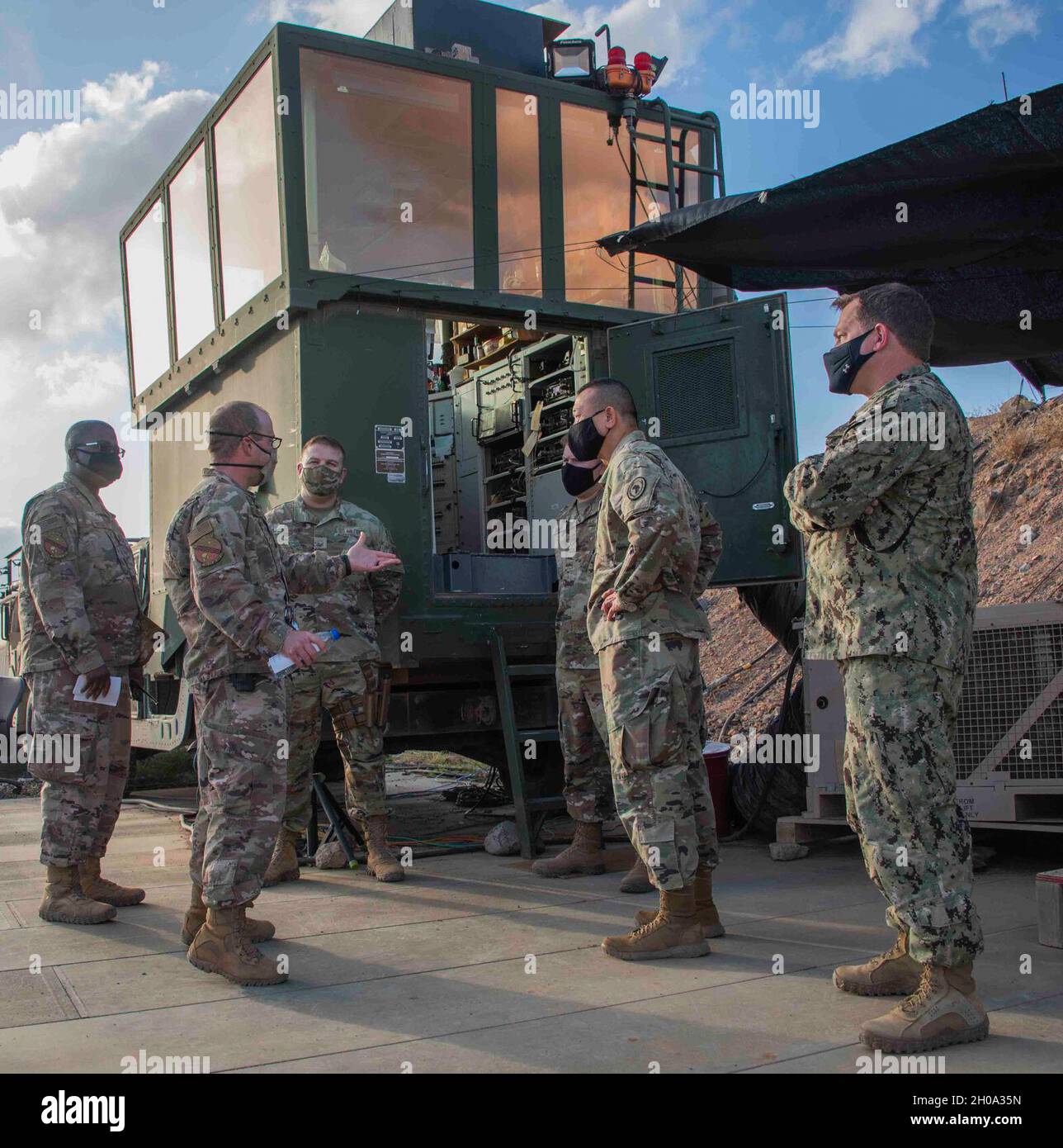 U.S. Army Maj. Gen. Lapthe Flora, commanding general, Combined Joint ...