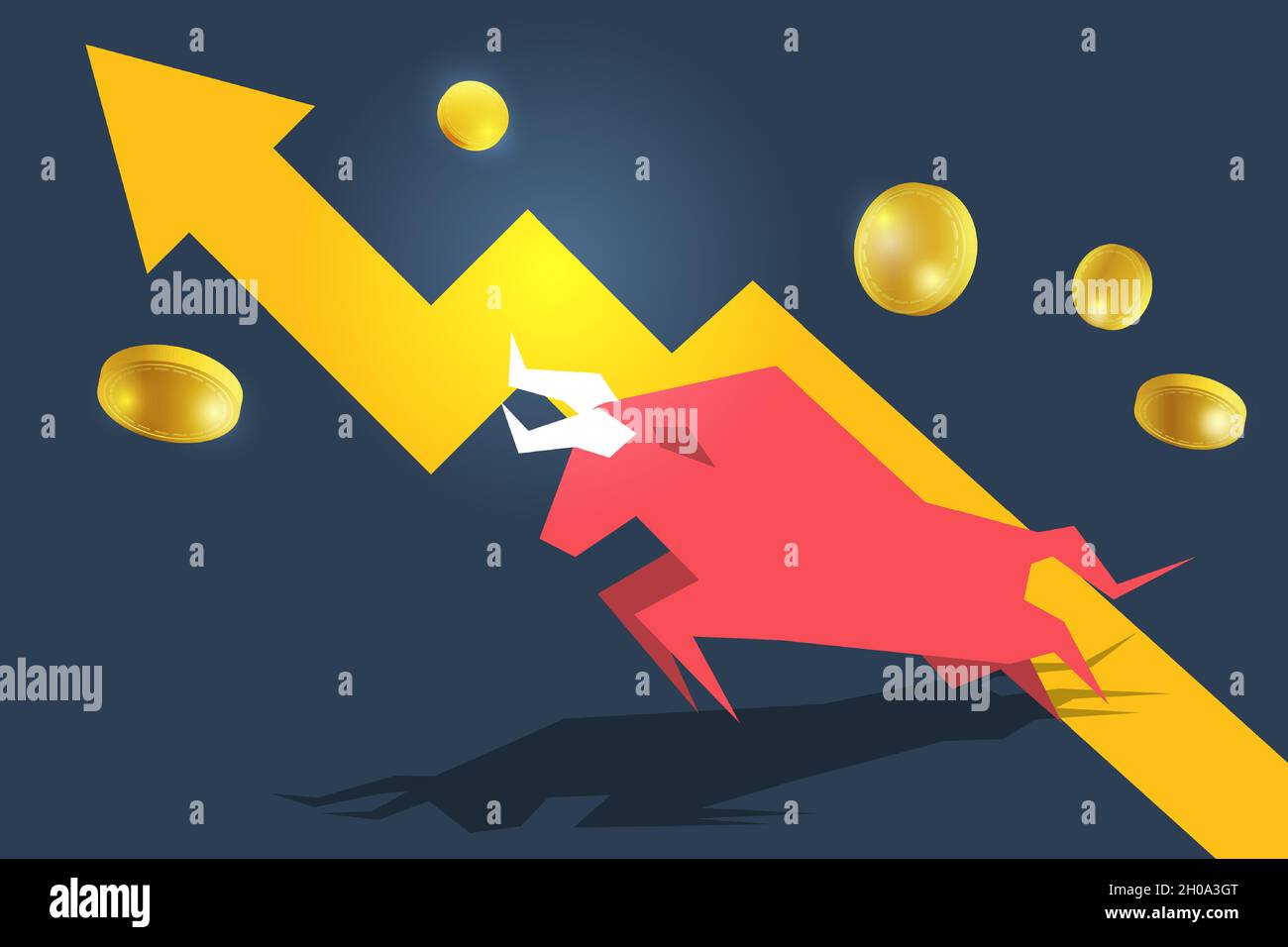 Bull bear fight hi-res stock photography and images - Alamy