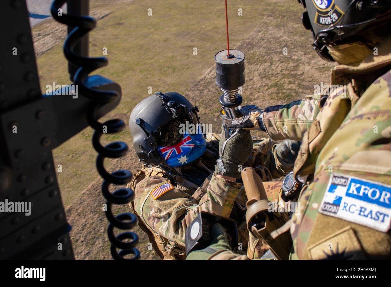 Sgt. Thomas Foose, a crew chief with the 1st Battalion, 168th General ...