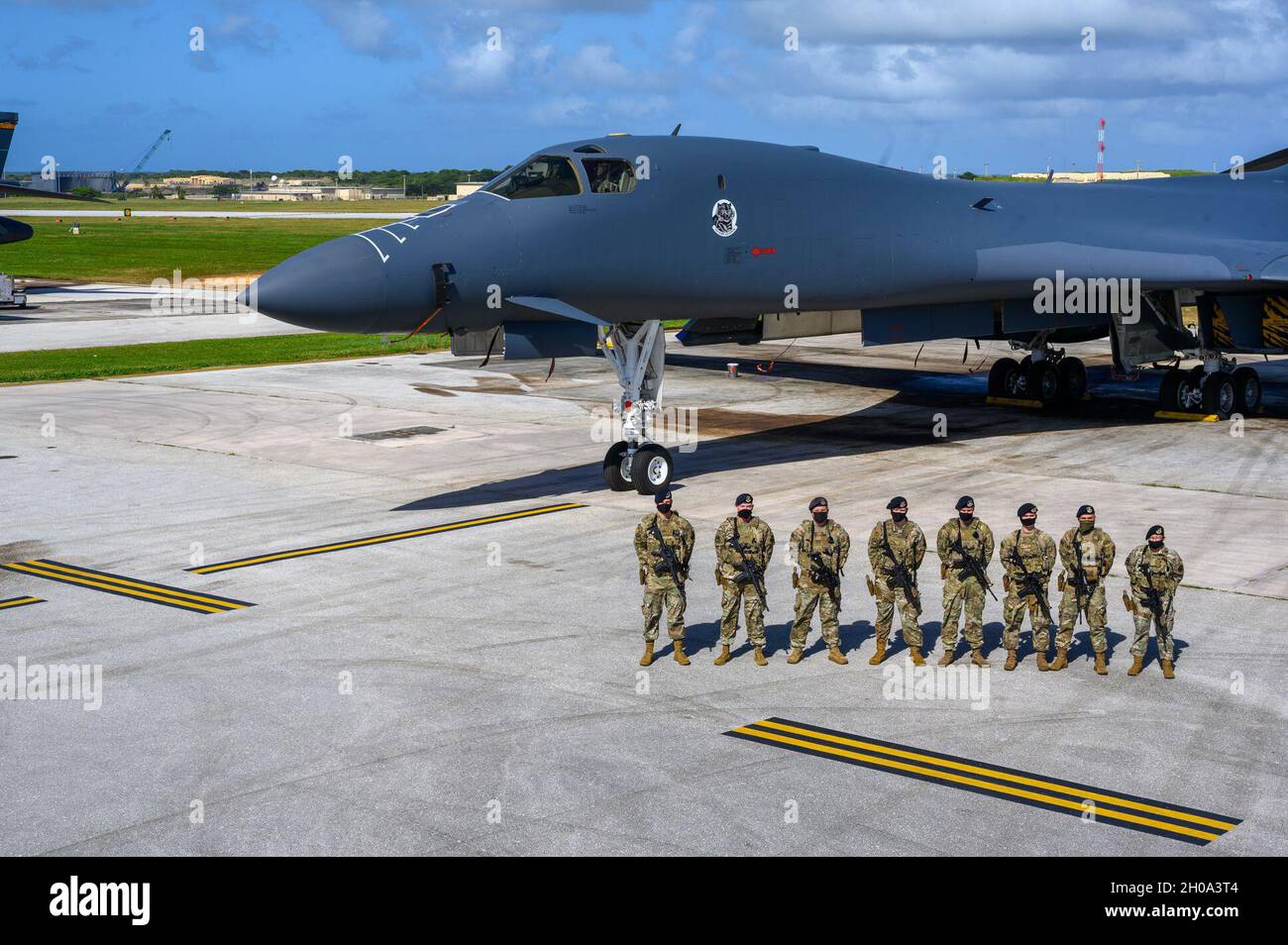 Airmen from the 28th Bomb Wing Mission Support Group Security Forces ...