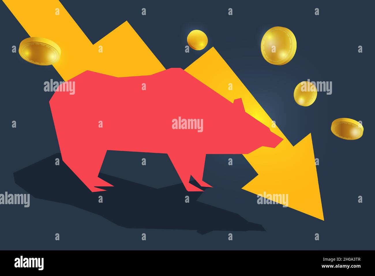 Bull bear fight hi-res stock photography and images - Alamy