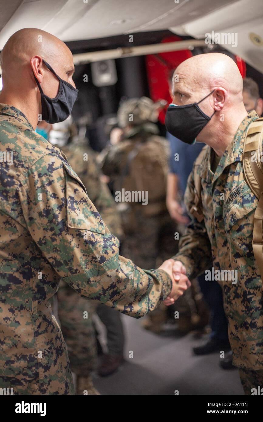 210102-M-QM580-1012 INDIAN OCEAN (Jan. 2, 2021) – U.S. Marine Corps ...