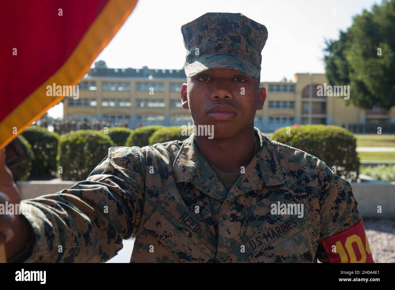 Pvt. Ronnie Reed III, a 19-year-old of RS Dallas from Dallas, Texas is ...