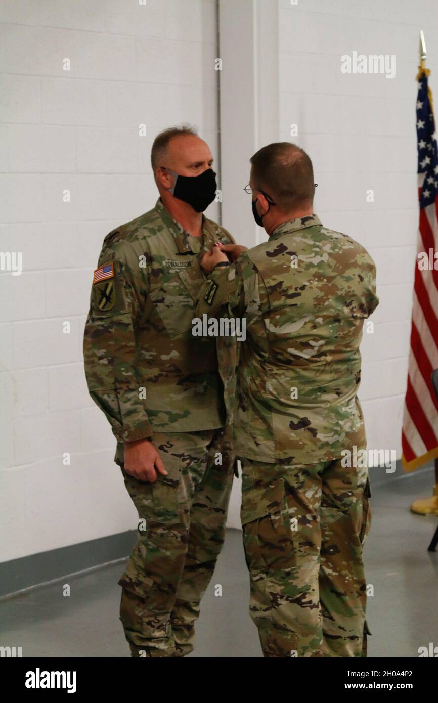 U.S. Army Soldier, Col. Shane Strickland, the 201st Regional Support ...