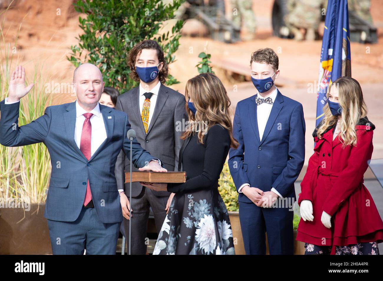 Gov. Elect Spencer Cox officially became Utah’s 18th governor Jan. 4 ...