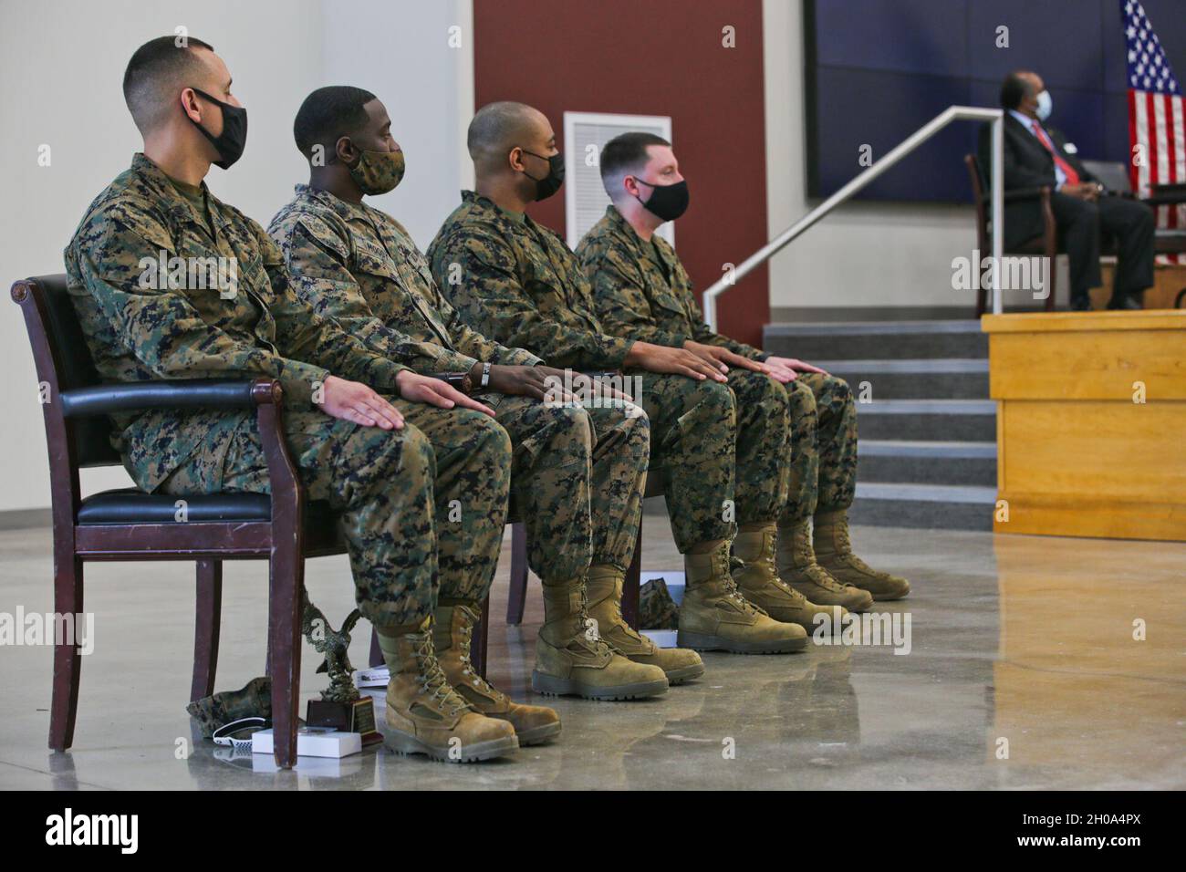 From left, Staff Sgt. Antonio Cruz, an instructor with Ground Supply ...