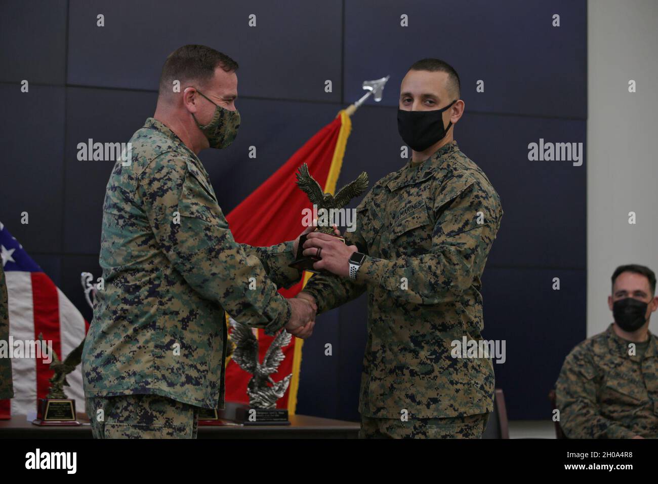 U.S. Marine Corps Col. Eric J. Adams, Commanding Officer, Marine Corps ...