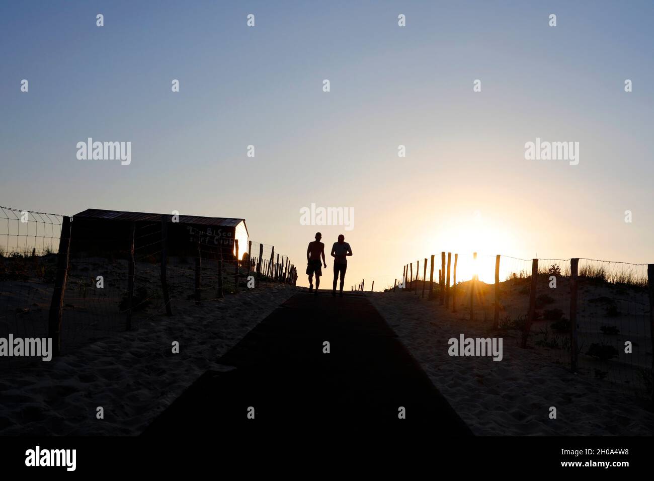 Biscarrosse plage hi-res stock photography and images - Alamy