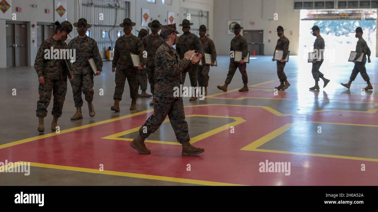 Drill instructors are meritoriously promoted at the All-Weather ...
