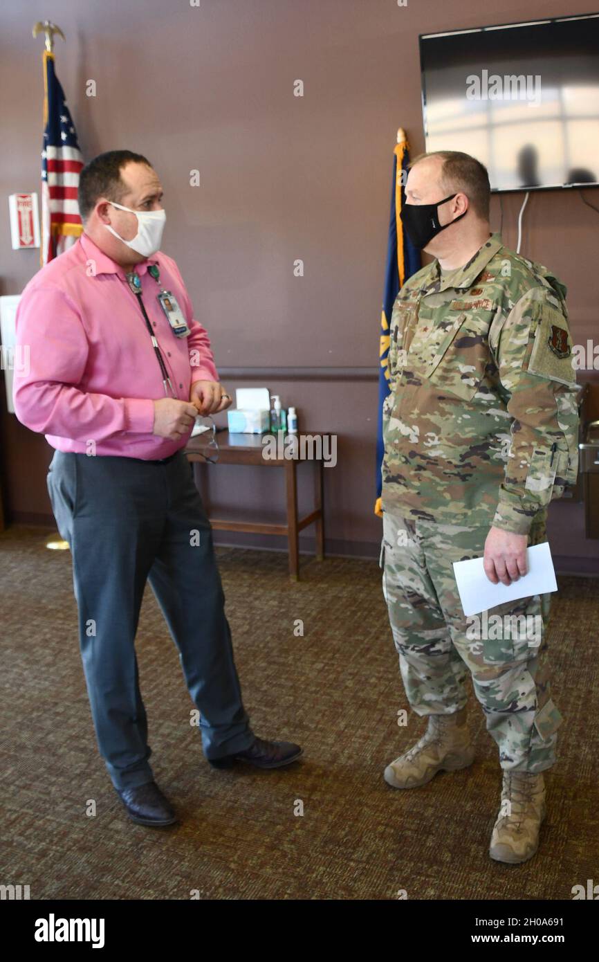 Brig. Gen. Buel Dickson, The Montana National Guard Assistant Adjutant ...