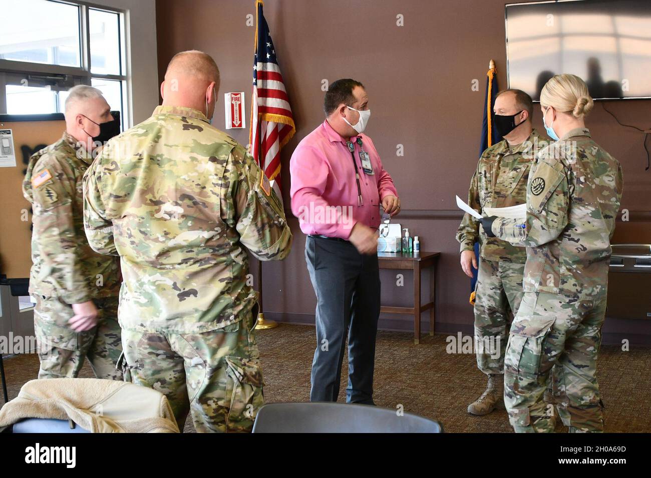 Brig. Gen. Buel Dickson, The Montana National Guard Assistant Adjutant ...