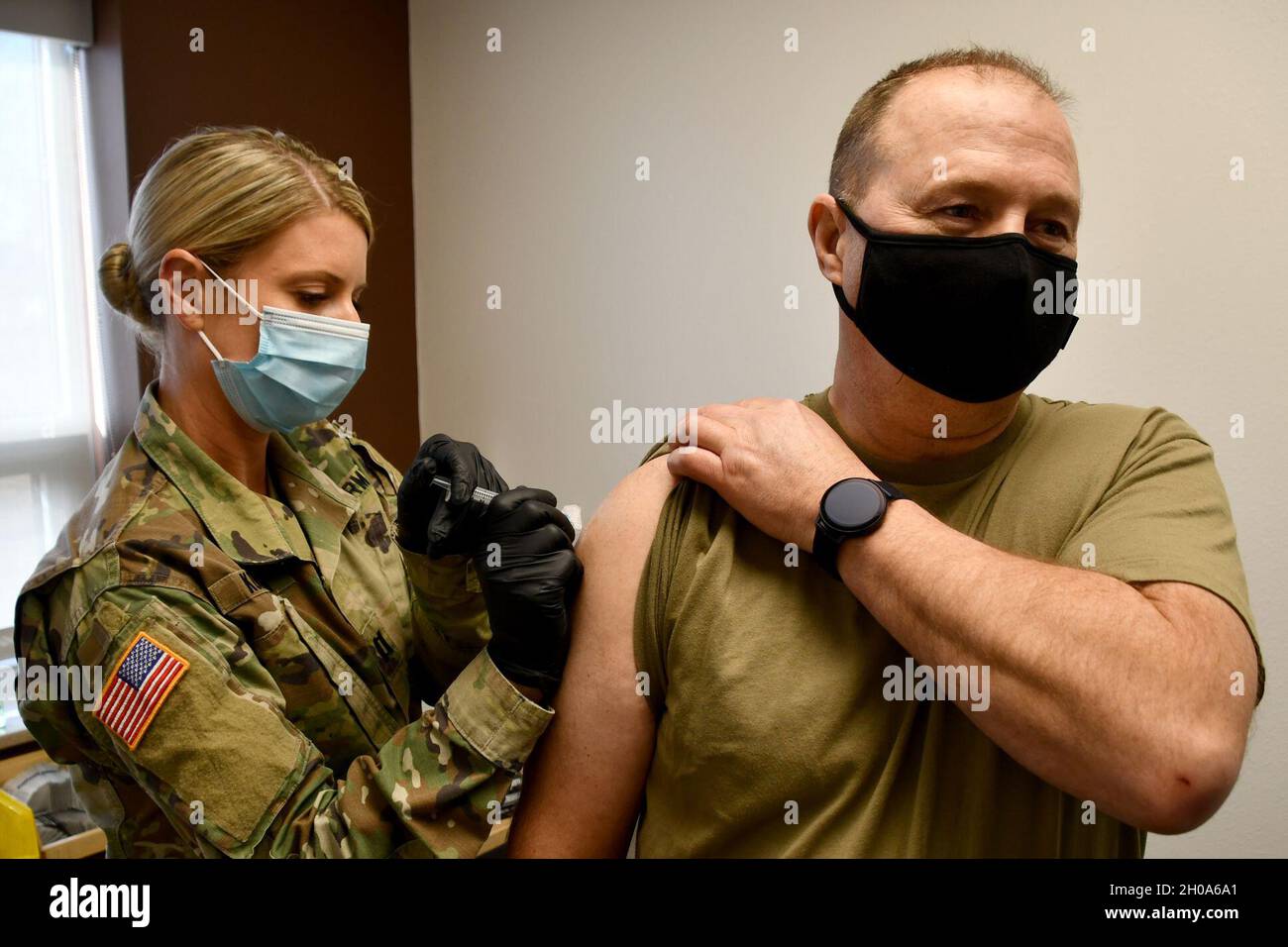Brig. Gen. Buell Dickson, the Montana National Guard Assistant Adjutant ...