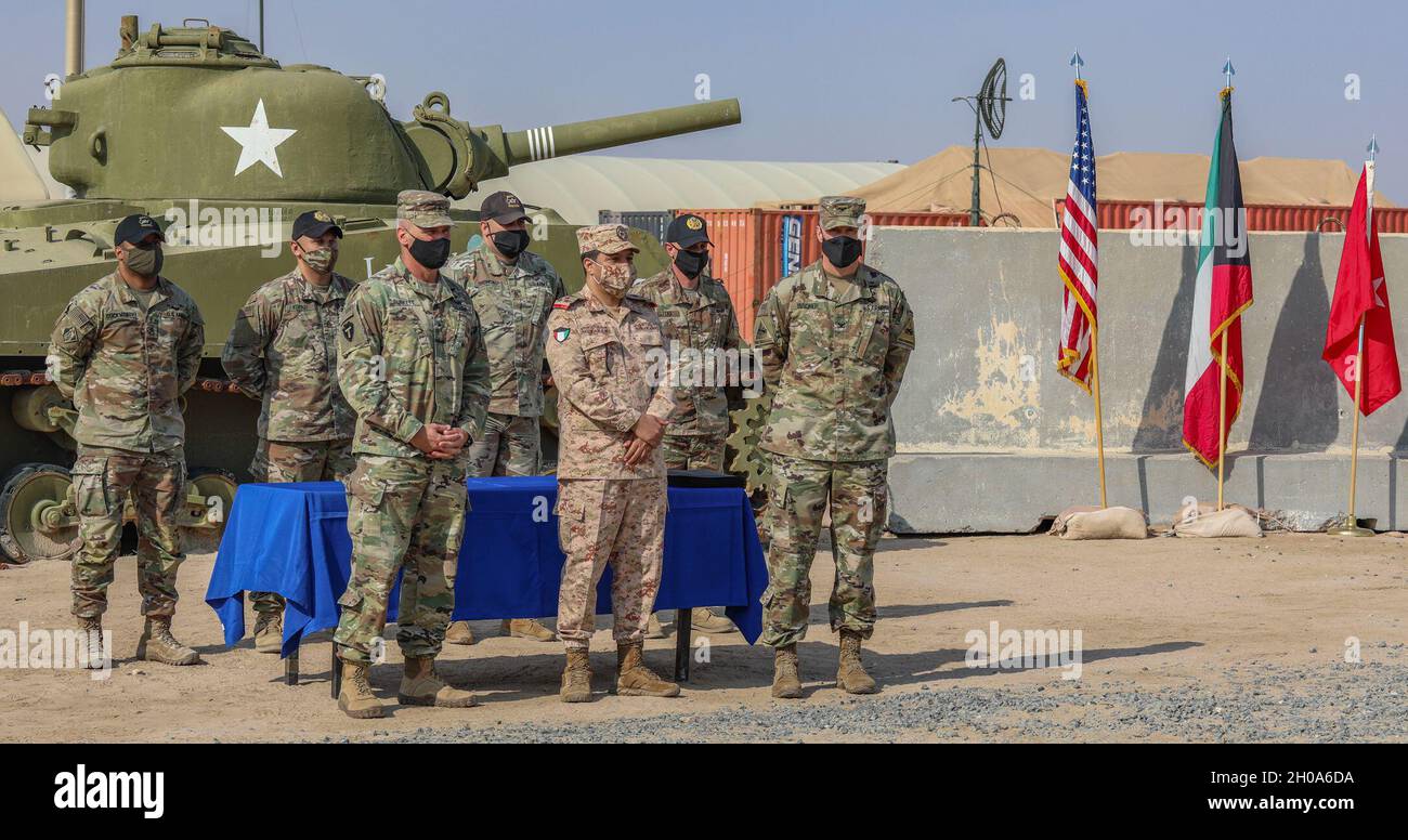 2nd Armored Brigade Combat Team, 1st Armored Division held a SABOT ...