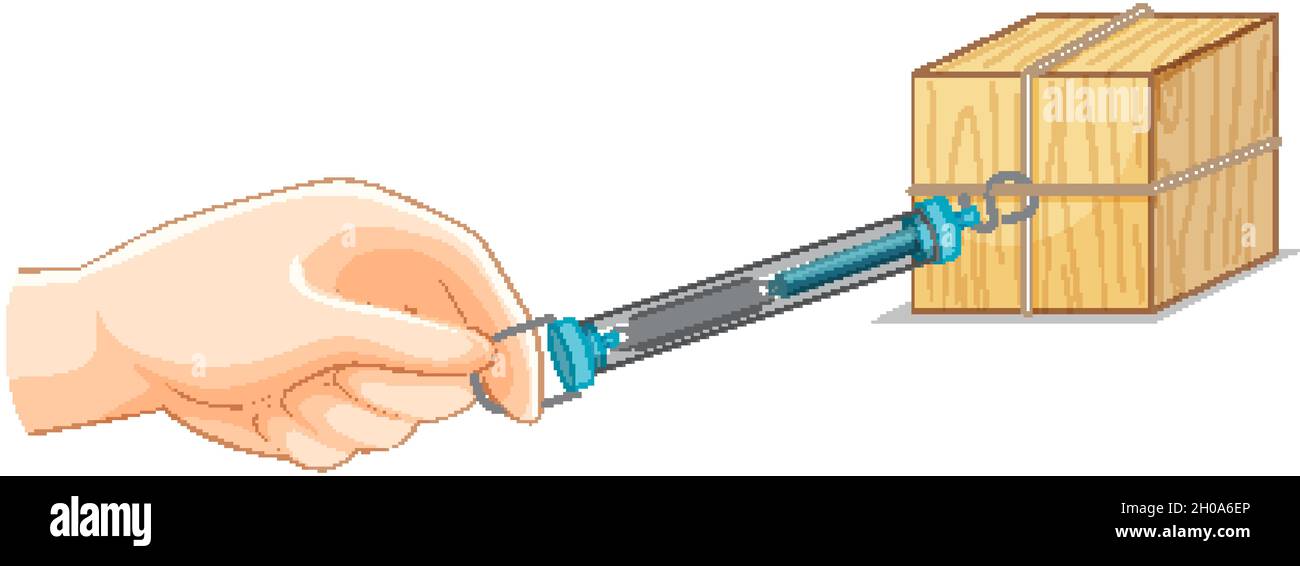 Science factors Affecting Work experiment illustration Stock Vector ...