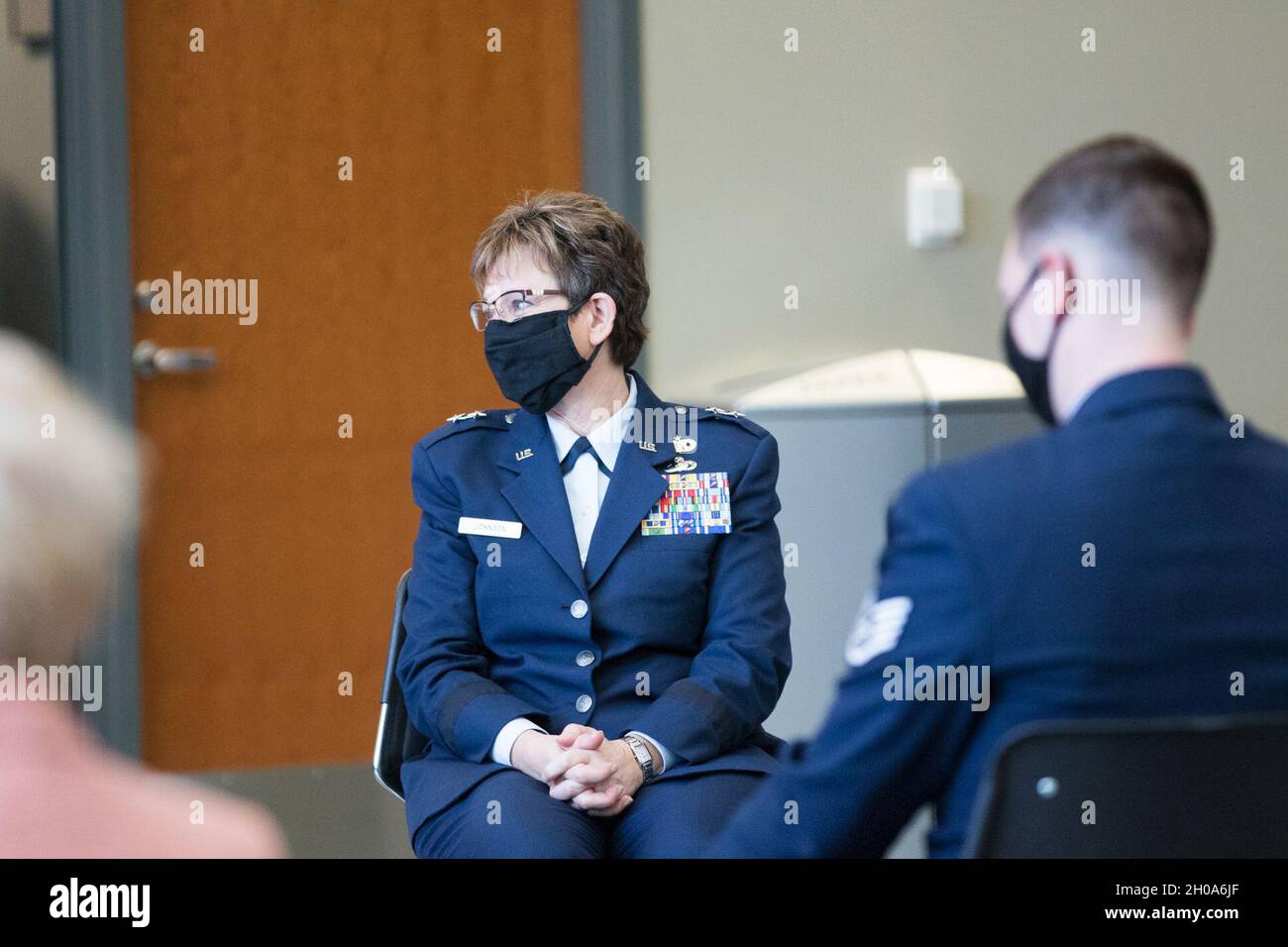 First female general officer hi-res stock photography and images - Alamy