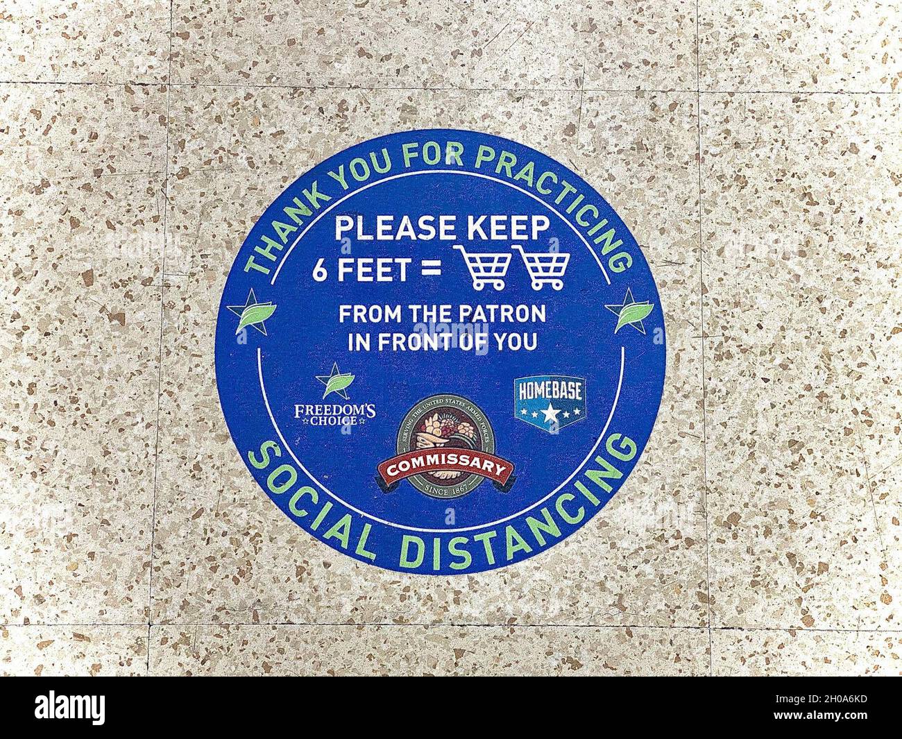 All personnel are reminded to "watch their distance," says Brig. Gen ...