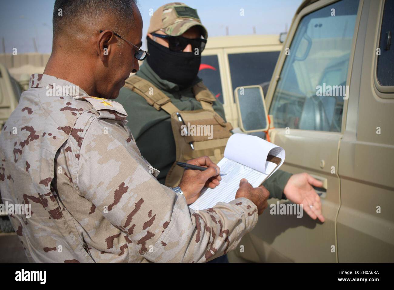 The Counter-ISIS Train and Equip Funds program at Al Asad Air Base ...
